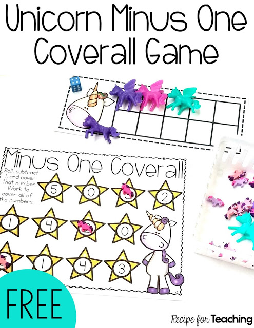 Freebie Friday ~ Unicorn Resources - Monsters Ed